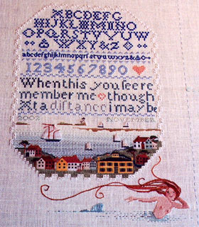 CRVC-EGA -- "Lady Viola's Sweet Bag" and "The Mermaid's Sampler"